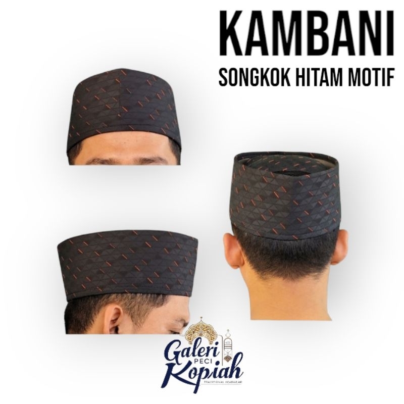 Jual PECI KAMBANI KOPIAH SONGKOK NASIONAL TINGGI 9 CM TERBARU TERMURAH ...
