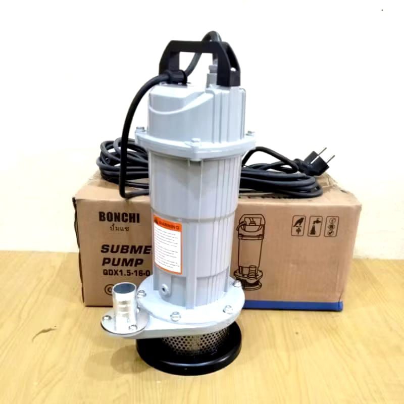 Jual NEW!!! Pompa Celup Air Kotor 370w Submersible Pump 1 inch BONCHI ...