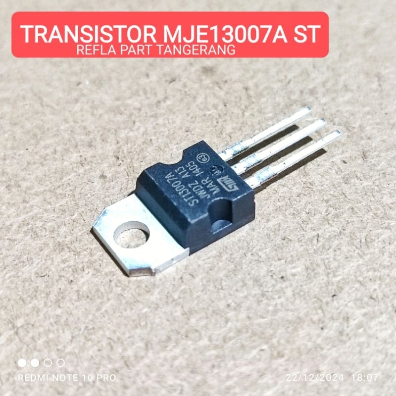 Jual MJE ST13007A MJE 13007 Hight Voltage Fast-Switching NPN Power Transistor | Shopee Indonesia