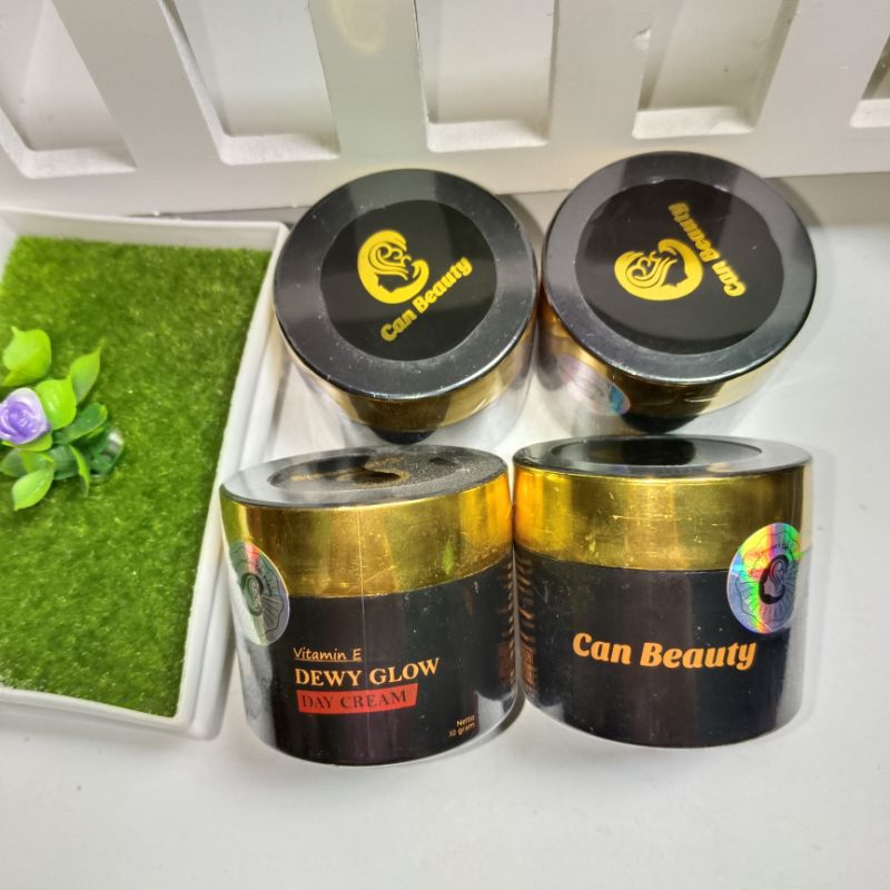 Jual UMMA FREE GIFT Day Cream Can Beauty Dewy Glow Vitamin E (Cream ...