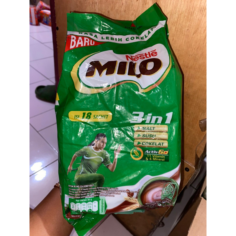 Jual nestle milo 3in1 isi 18 sachet | Shopee Indonesia