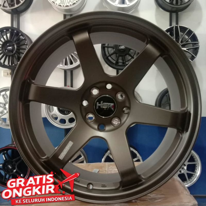 Jual Velg Mobil Racing Te37 Ring 17 pcd 4x100/114,3 Untuk Raize Rocky Avanza Livina Yaris Dlln ...