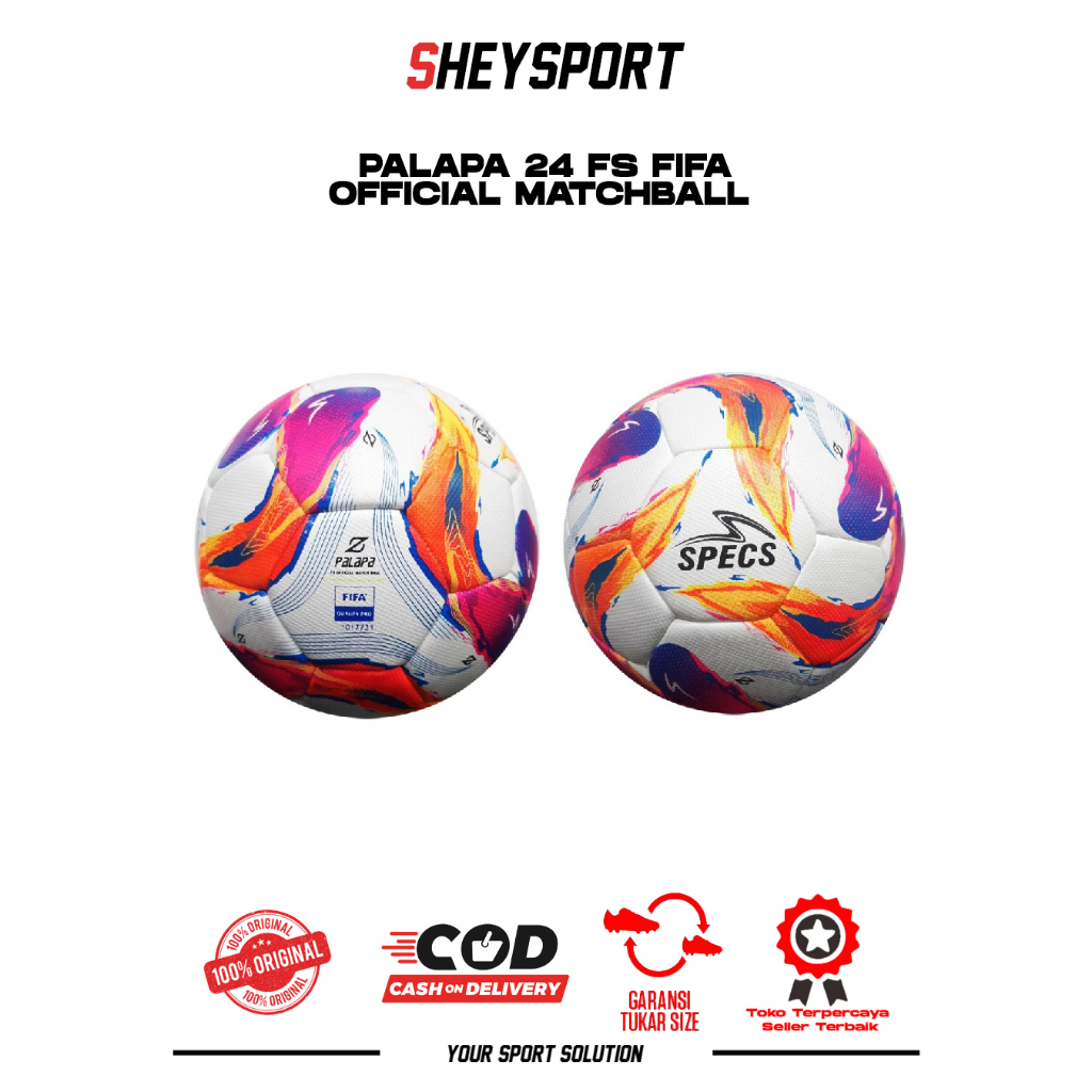 Jual PALAPA FS BALL BOLA FUTSAL FIFA OFFICIAL MATCHBALL | Shopee Indonesia