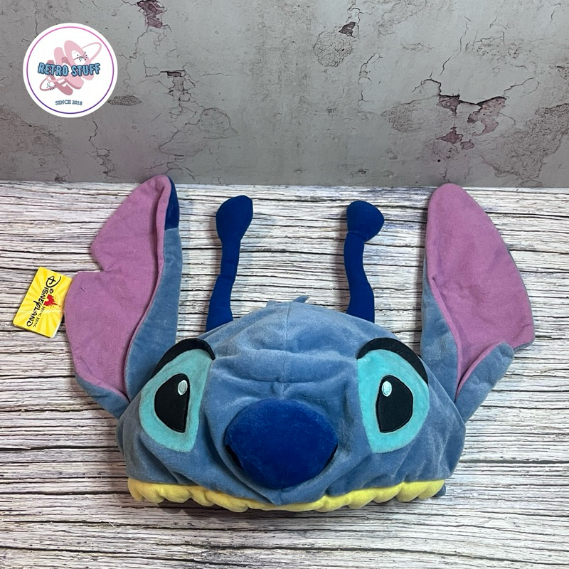 Jual Topi Disney Stitch New Tag Ori Hongkong Disneyland | Shopee Indonesia