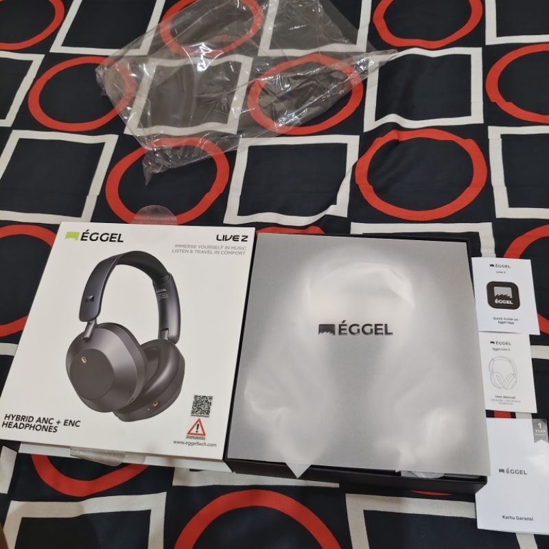 Jual Headphone Eggel Live 2 ANC - Ex. Cek Sound | Shopee Indonesia