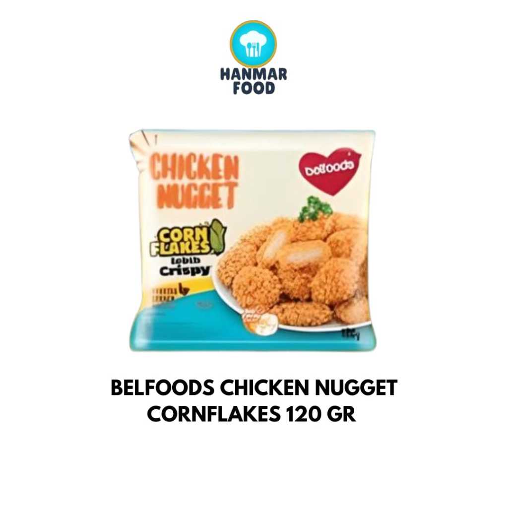 Jual Belfoods Chicken Nugget Corn Flakes 120 gr | Shopee Indonesia