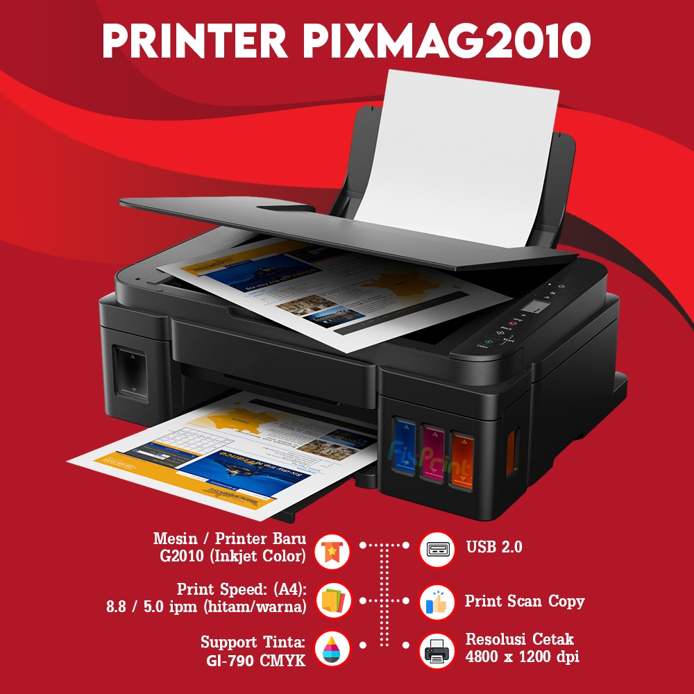 Jual Printer Canon PIXMA G1010 Print Only Single Function Ink Tank ...