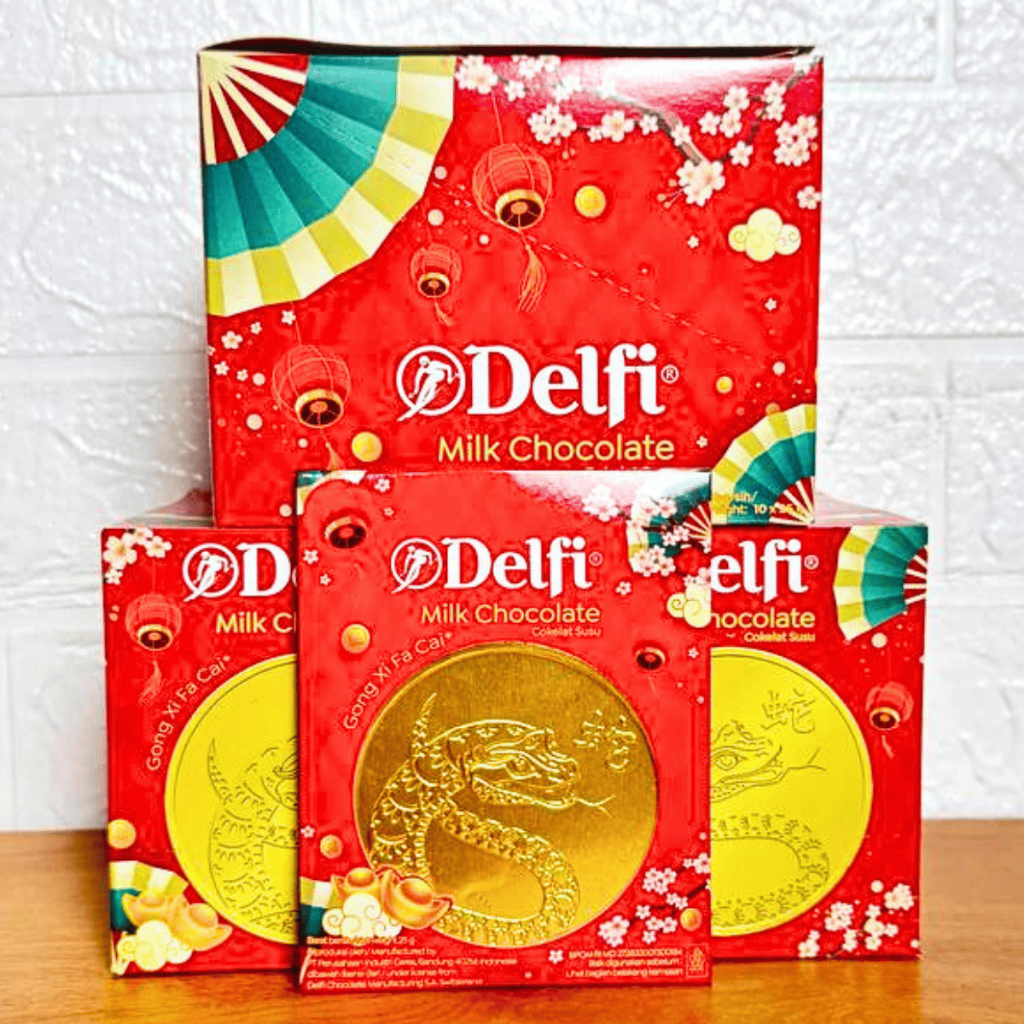 Jual Delfi Big Coin Koin Imlek Gong Xi Fa Cai Milk Chocolate Cokelat ...