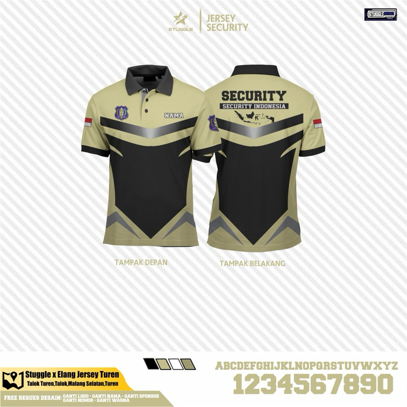 Jual Jersey Security Custom (Full Priting) | Shopee Indonesia