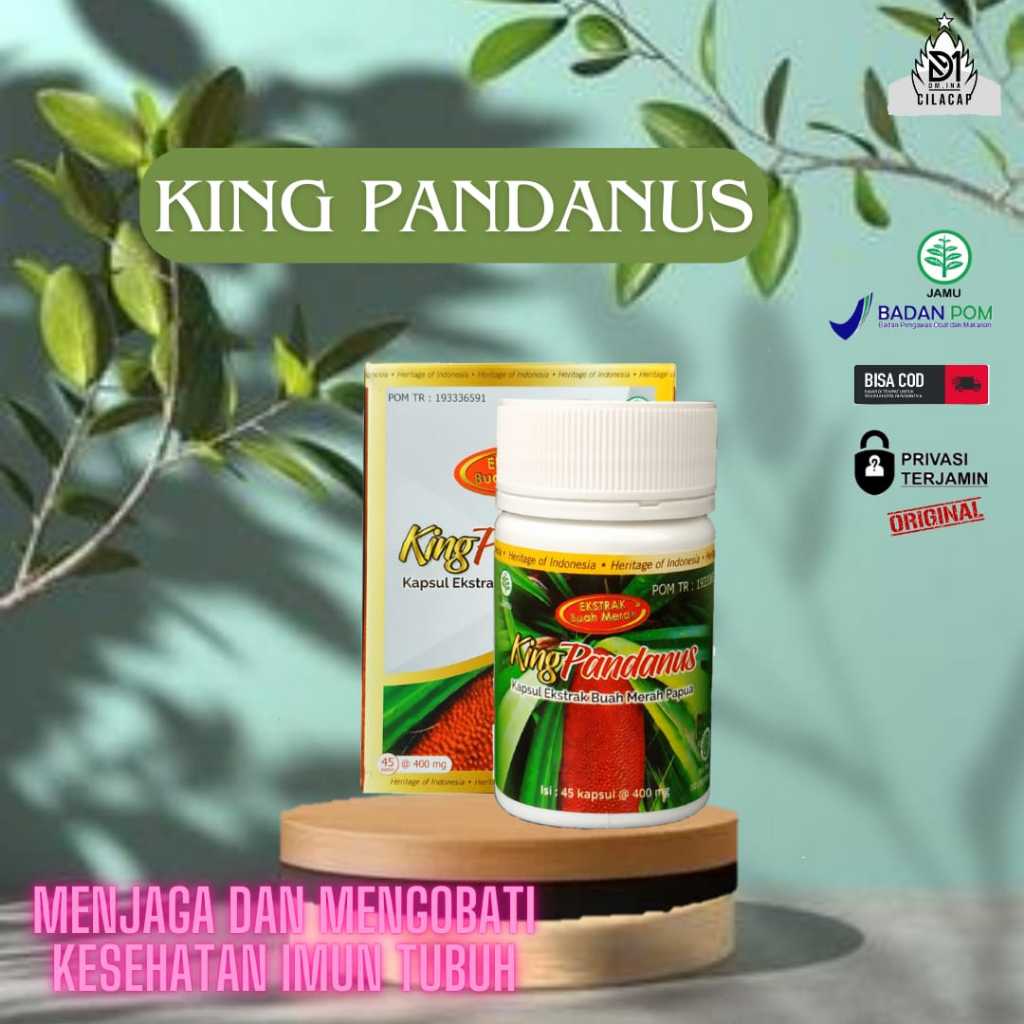 Jual KING PANDANUS OBAT PANAS DINGIN HEPATITIS B DARAH TINGGI KOLESTROL ...