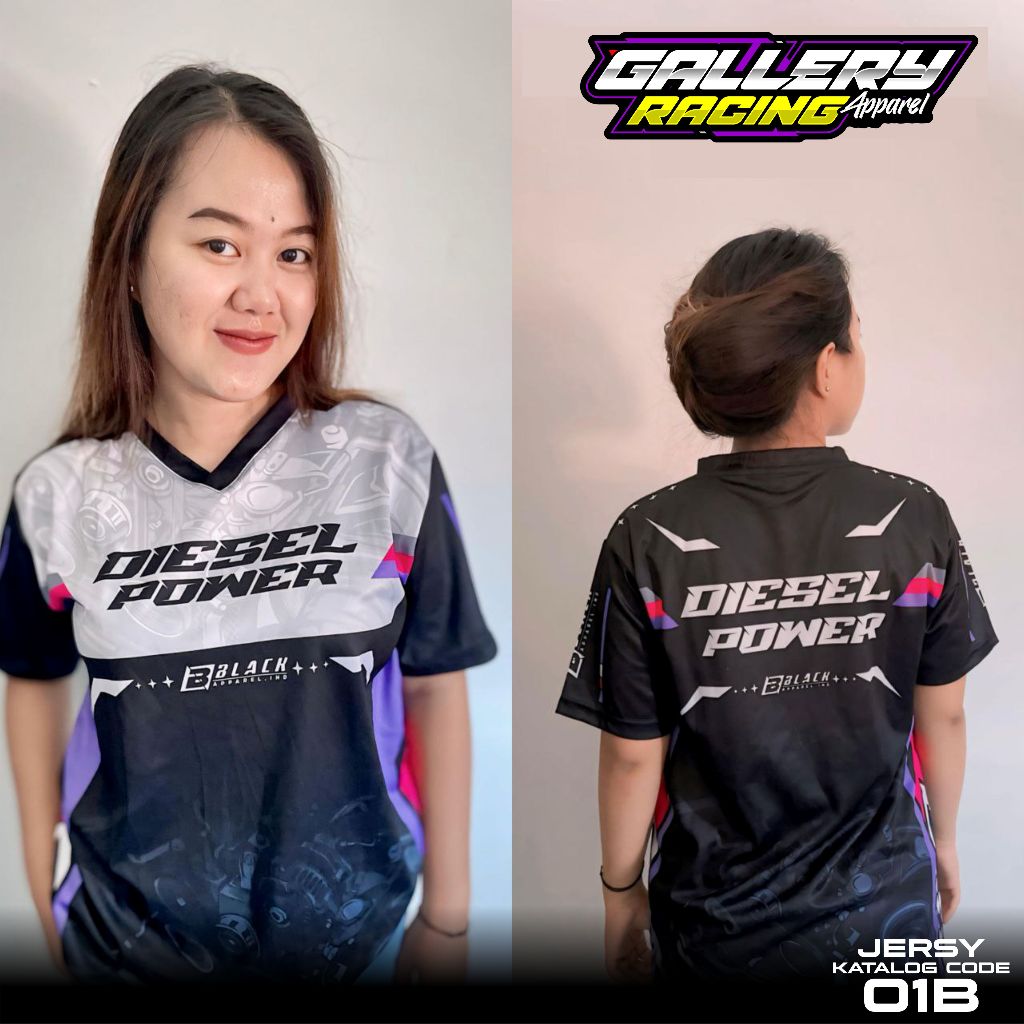 Jual Kaos Racing Jersey Diesel Power Kualitas Premium - Tshirt Racing ...