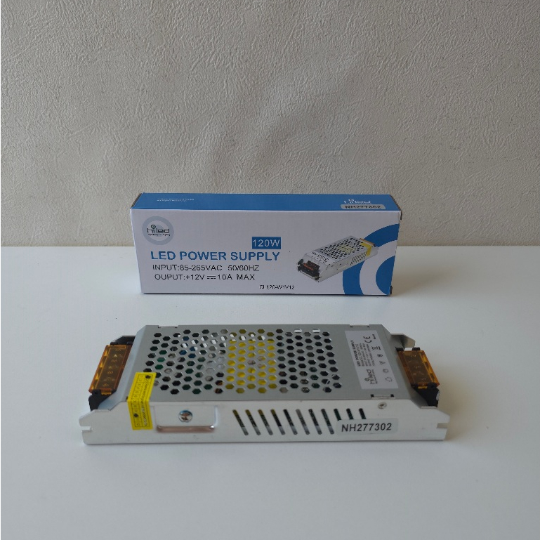 Jual Hiled Trafo LED Strip Power Supply 10A 12V (CL120-W1V12) | Shopee ...