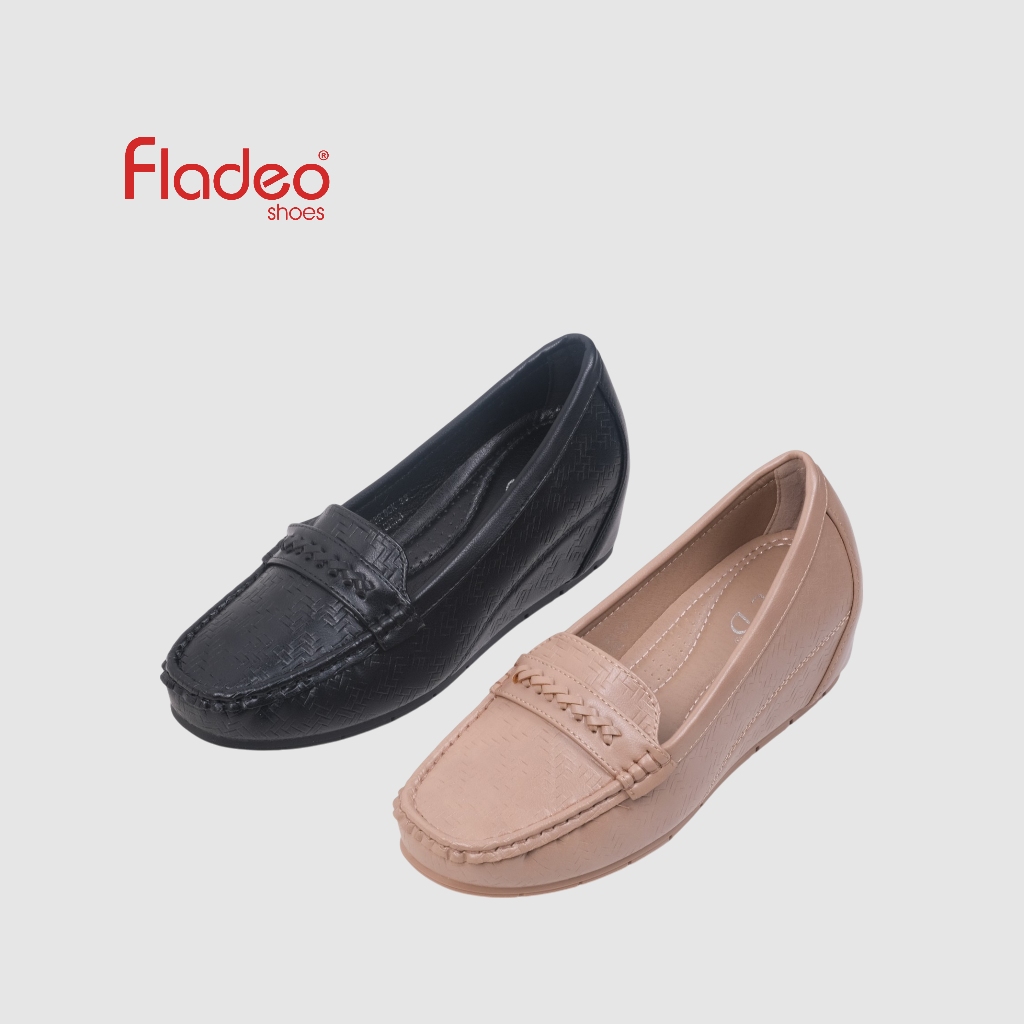 Jual Fladeo L24/LSFM528-3BR/Slip On Moccasin Wanita [ Moccasin Shoes ...