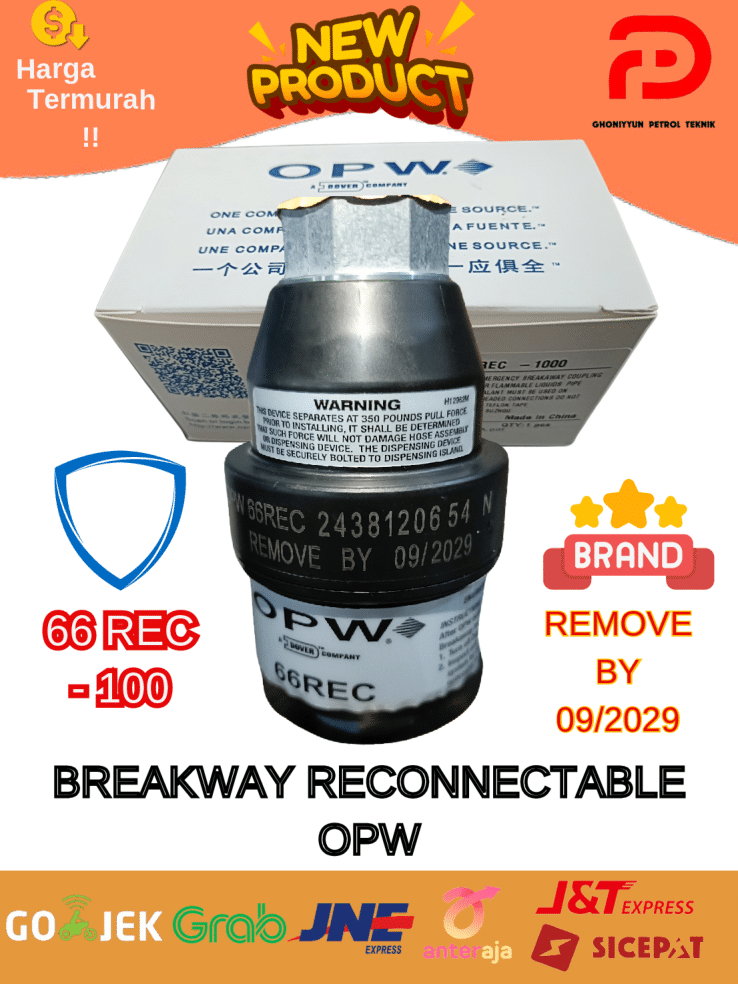 Jual Breakway Reconnectable OPW 3/4 INCH POMPA SPBU PERTAMINA PERTASHOP ...