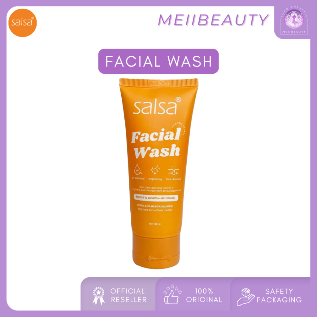 Jual SALSA Facial Wash - Gentle and Mild (Sabun Pembersih Wajah untuk ...