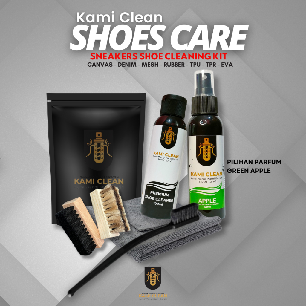 Jual Paket Cuci Sepatu Sandal | Pembersih Serbaguna Paling Lengkap ...