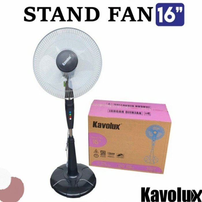 Jual kipas angin stand16 inch kavolux | Shopee Indonesia