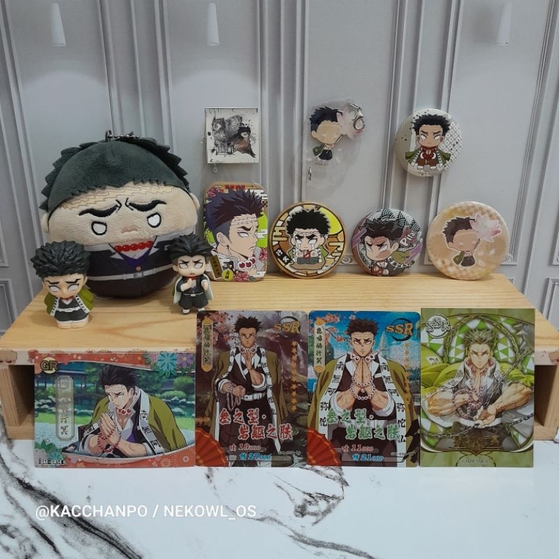 Jual AAB Gyomei Himejima Official Merchandise Kimetsu No Yaiba Merch ...