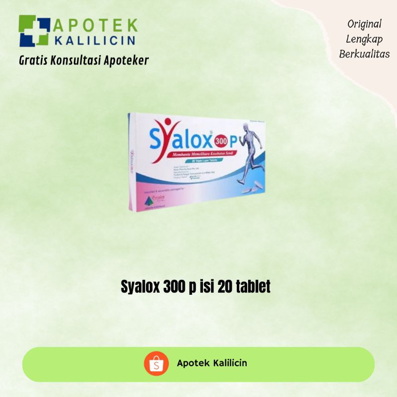 Jual SYALOX P 300 BOX ISI 20 TABLET | Shopee Indonesia