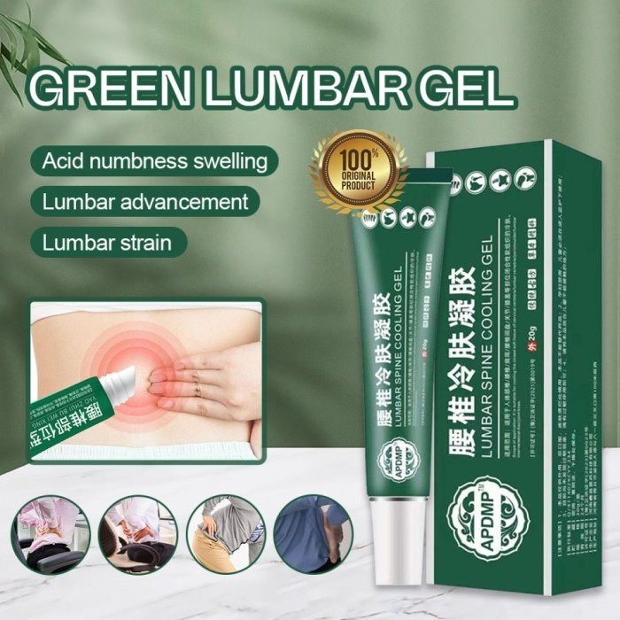 Jual Salep Lumbar Spine Cooling Gel 100%Original Obat Pegal Linu ...