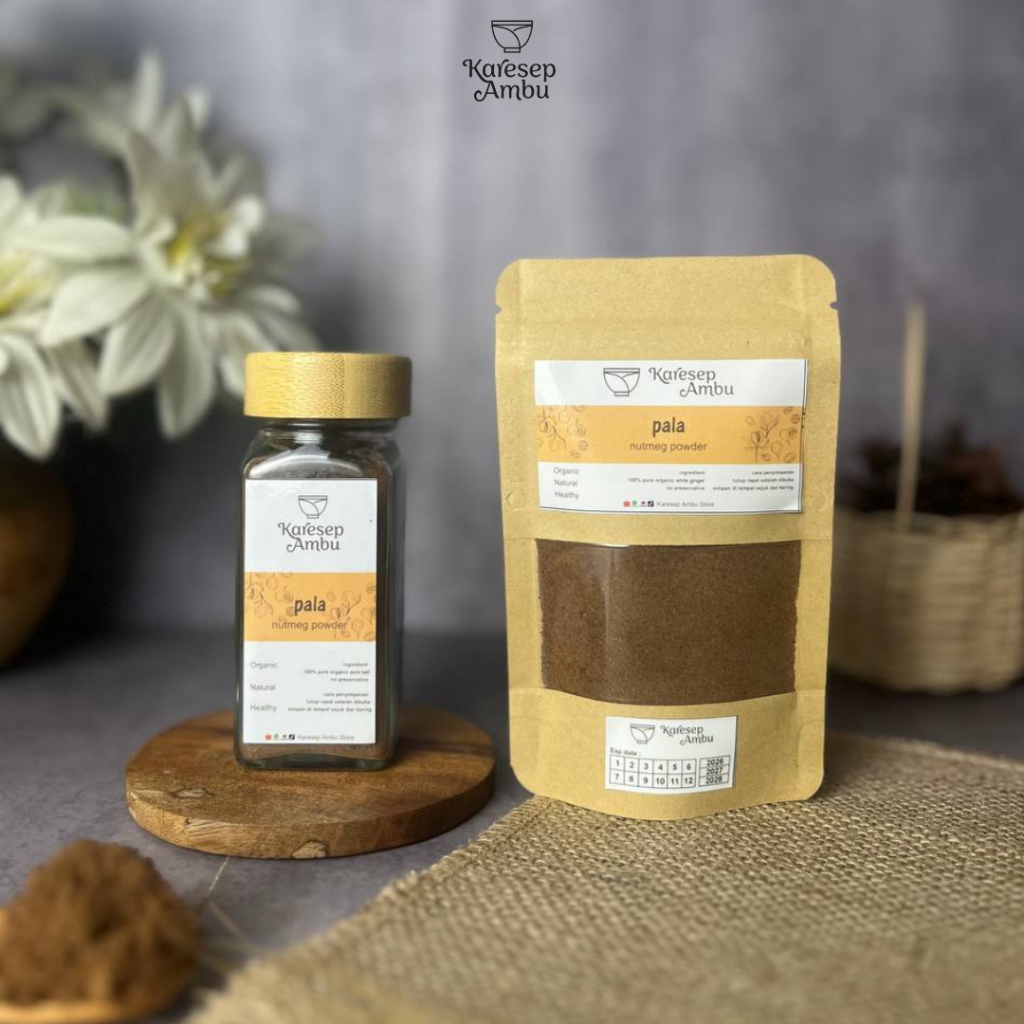 Jual Pala / Nutmeg Powder - Bumbu Dapur Rempah Premium Asli Murni ...