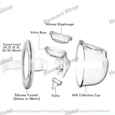 Jual SPARE PART POMPA ASI YOUHA THE ONE / THE INS VALVE KATUP DIAFRAGMA ...