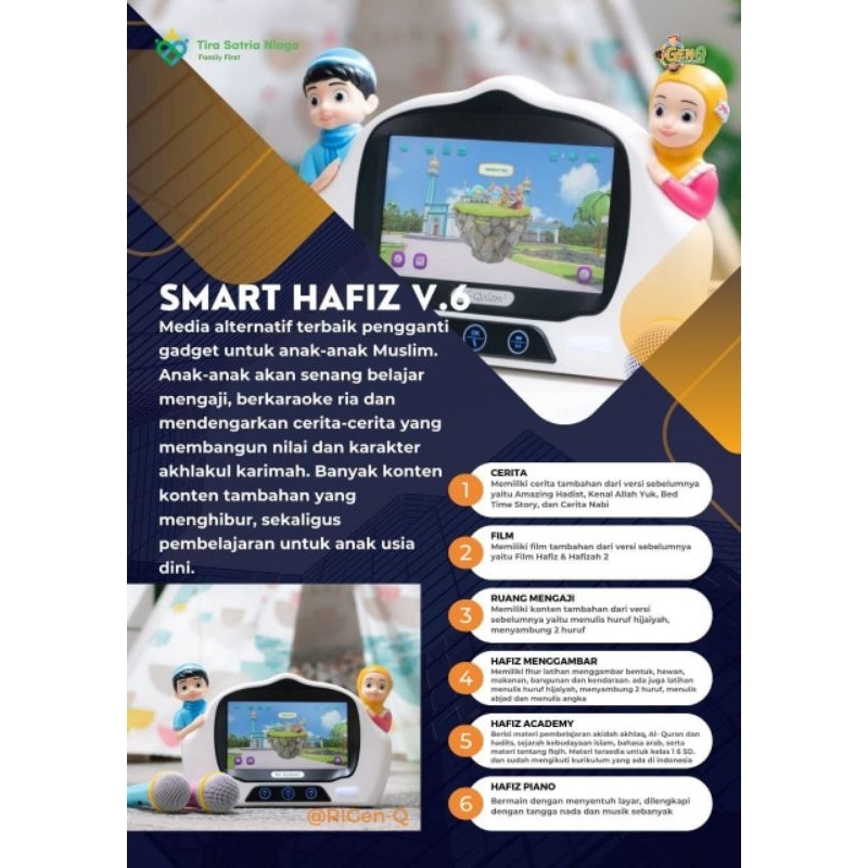 Jual Tira Satra Niago Smart Hafiz V.6 Tablet Laptop | Shopee Indonesia