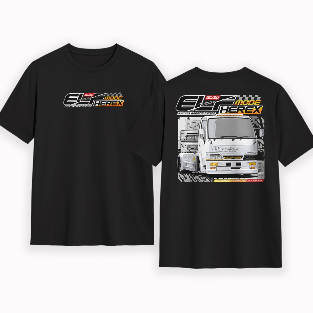 Jual KAOS TRUK ELF MODE HEREX TRUK CANTER MANIA ATASAN TERBARU PRIA ...