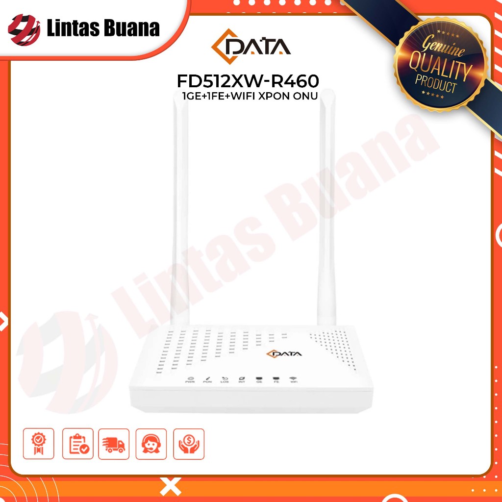Jual C-DATA XPON ONU FD512XW-R460 1GE 1FE WIFI GPON / EPON ONT cdata fd512xw | Shopee Indonesia