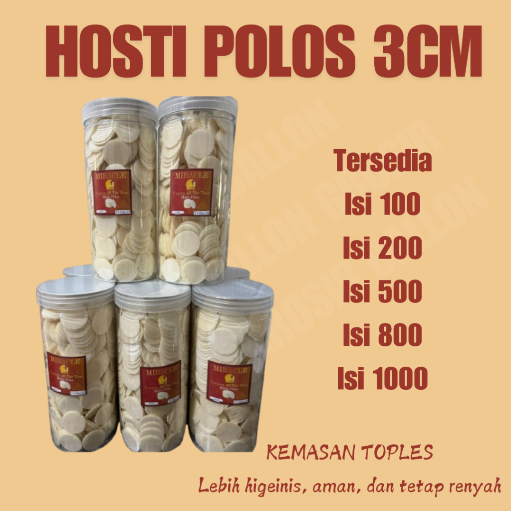 Jual Roti Perjamuan Hosti kecil | Shopee Indonesia
