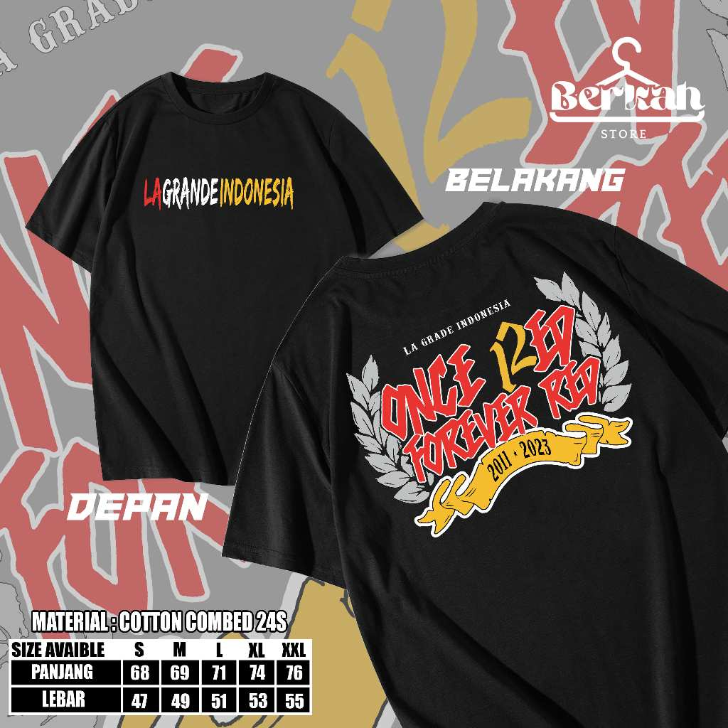 Jual Kaos Suporter Timnas La Grande Indonesia | kaos bola | kaos timnas ...