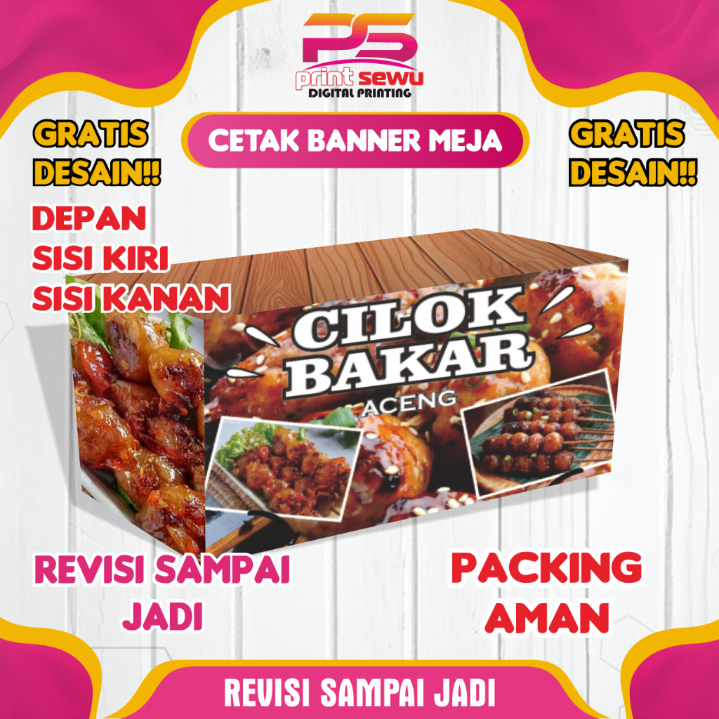 Jual CETAK BANNER MEJA GRATIS DESAIN | MEJA KAYU | MEJA PORTABLE ...