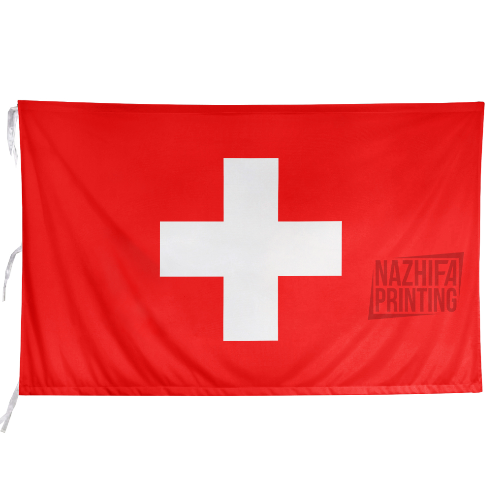 Jual Bendera Swiss / Switzerland (Bendera Negara) - Ukuran Lengkap ...