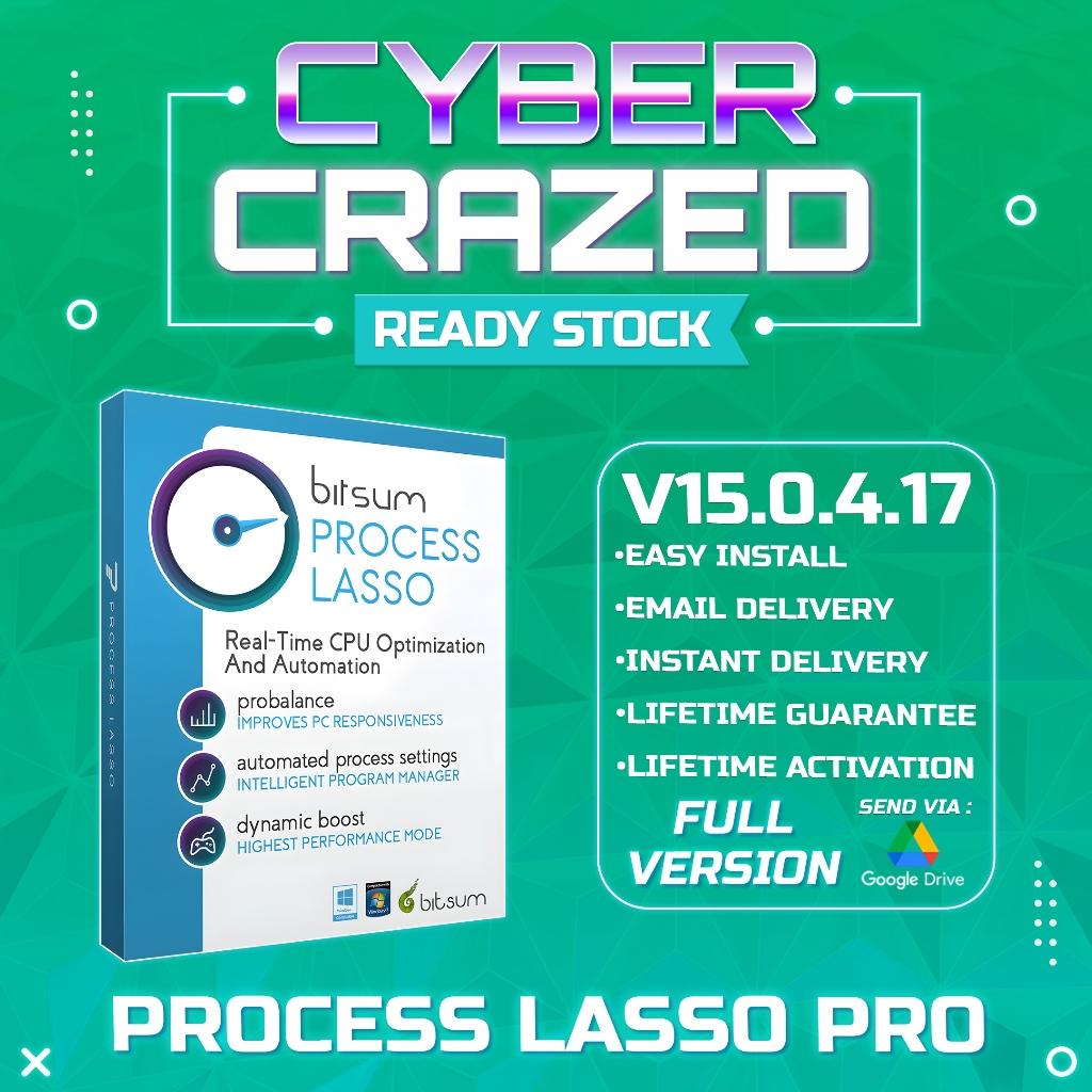 Jual Process Lasso Pro 15.0.4.17 Full Version (Versi Terbaru) | Shopee Indonesia