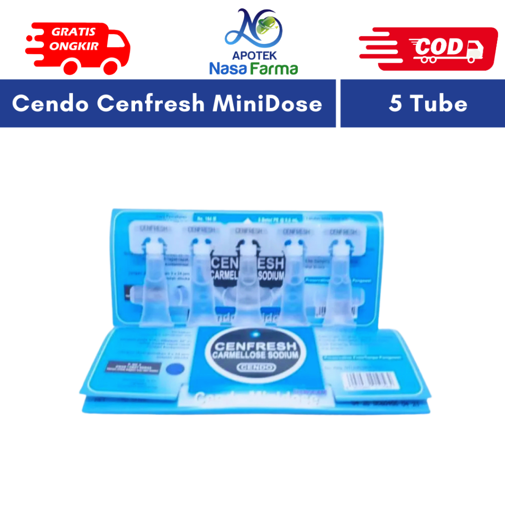 Jual Cendo Cenfresh MD (Minidose) Tetes Mata - 5 Tube | Shopee Indonesia