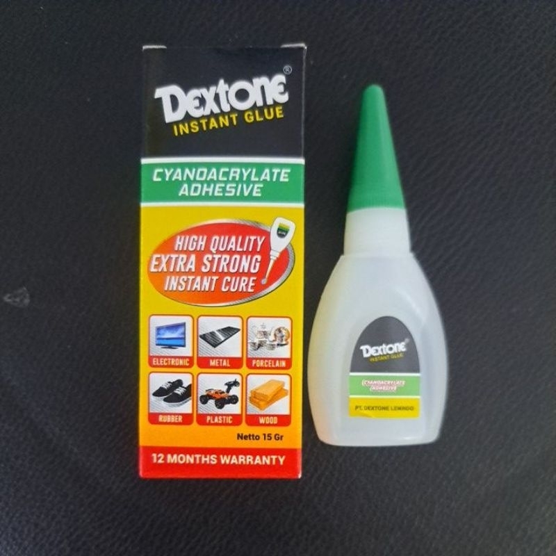 Jual lem dextone instant glue 15gr lem G korea lem korea lem 5 detik ...