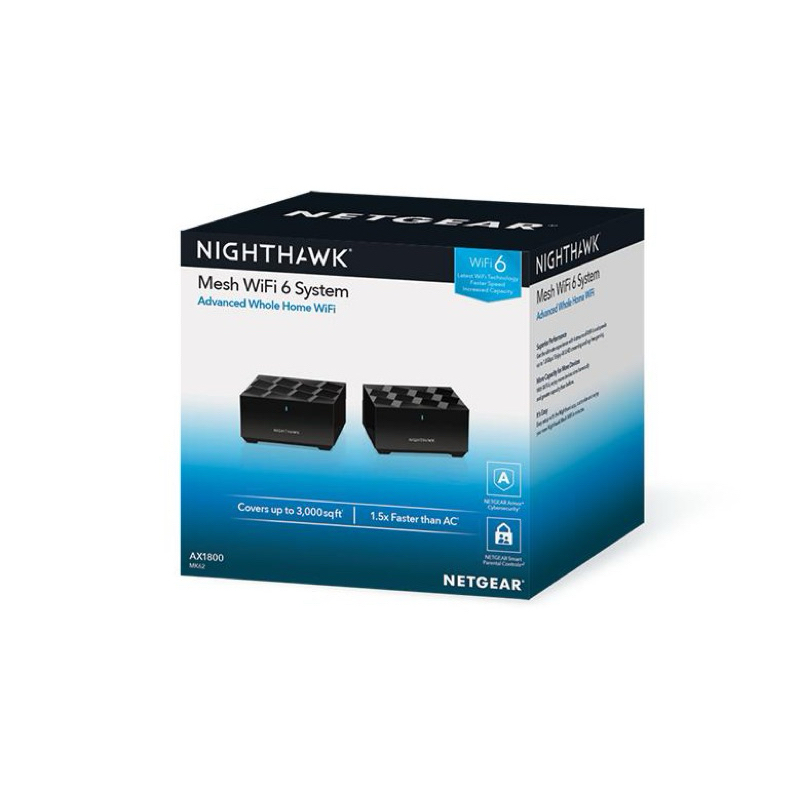 Jual NETGEAR Nighthawk MK62 AX1800 Dual Band WiFi 6 Mesh System Router ...