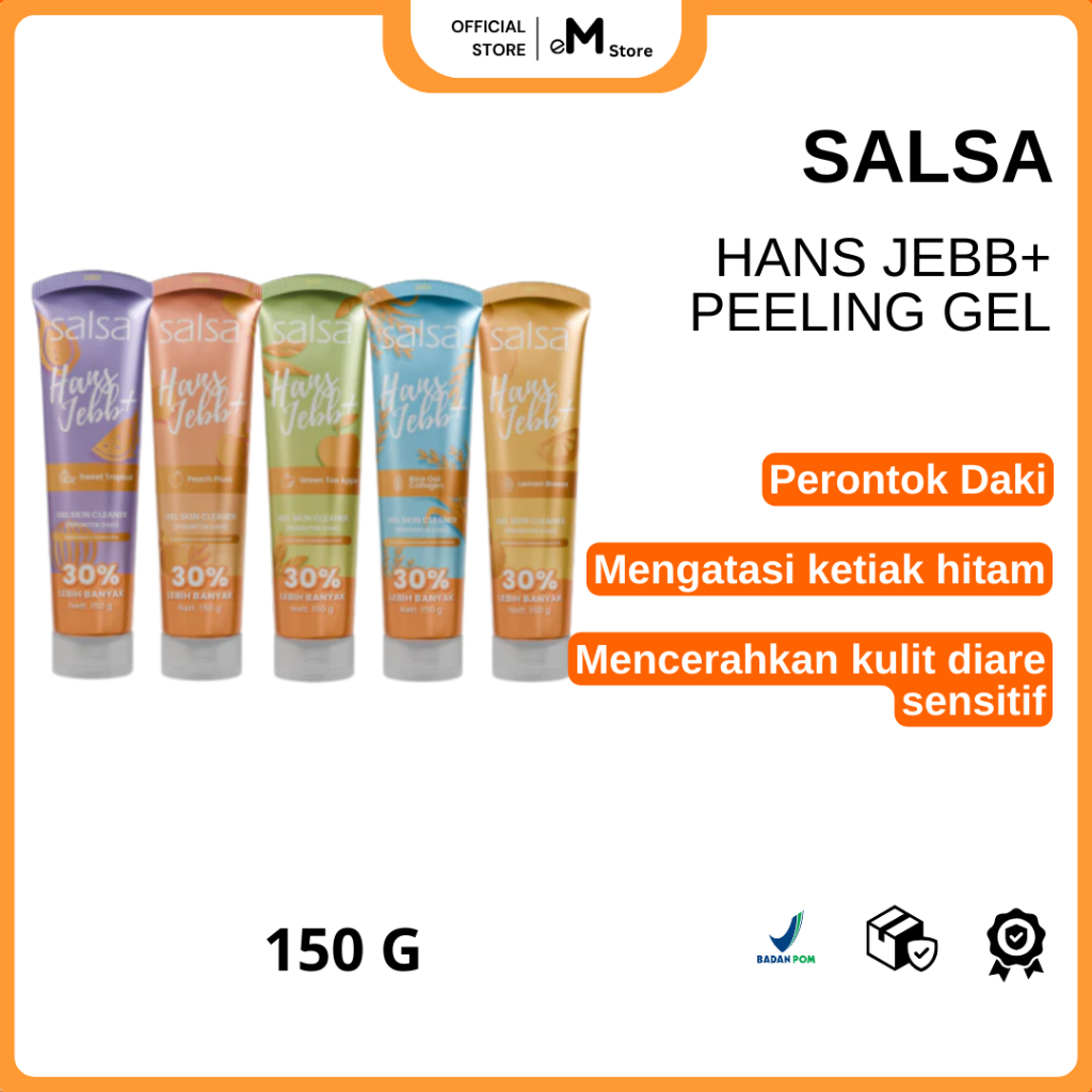 Jual SALSA - HANS JEBB PEELING GEL 150ML | Perontok Daki dan Ketiak ...