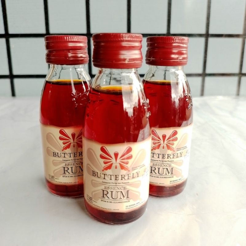 Jual Perisa Pasta Rum Jamaica Butterfly 60ml ( Botol ) [ Original ...