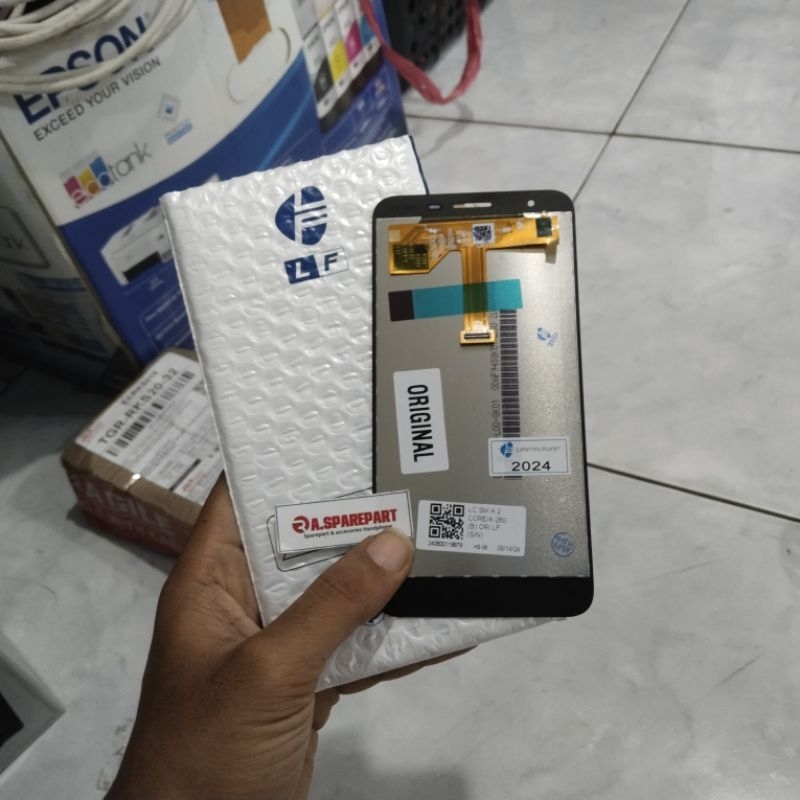 Jual LCD Samsung A2 Core / A260 original fullset touchscreen life future | Shopee Indonesia