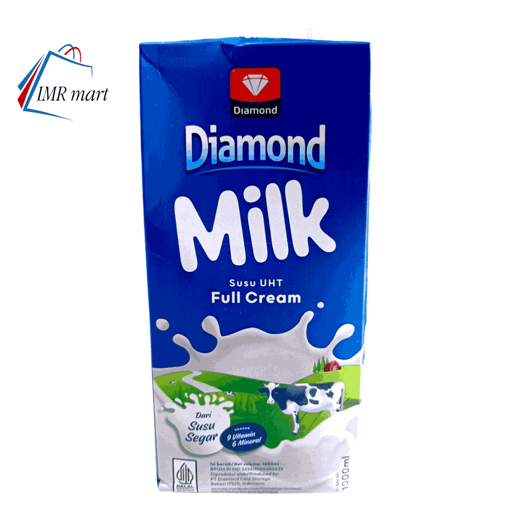 Jual UHT Diamond Milk Full Cream 1 Liter | Shopee Indonesia