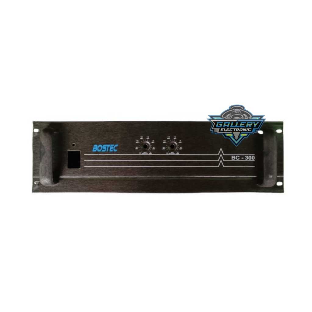 Jual Bok Power Amplifier 2 Potensio BOSTEC BC-300 / Box Ampli BC 300 Muat Trafo 10Amper | Shopee ...