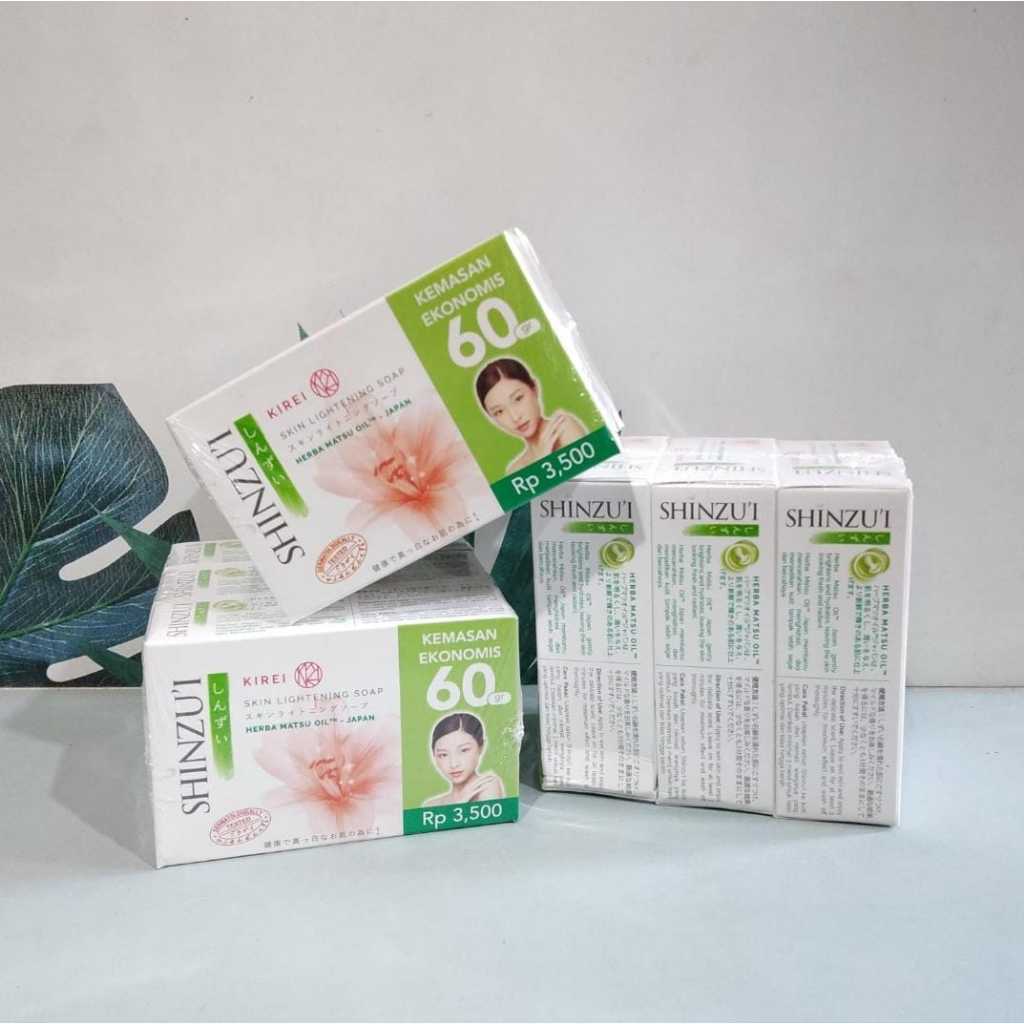 Jual ISI 3PCS Shinzu'i Sabun BATANG 60g / Sabun batang shinzu'i ...