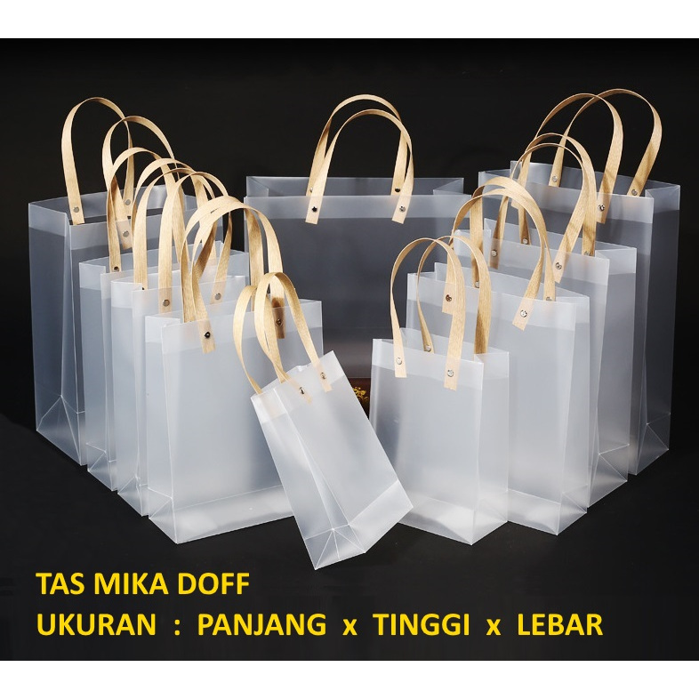 Jual Tas Mika Polos PP Doff | Goodie Bag | Tas Bingkisan | Tas Hampers ...