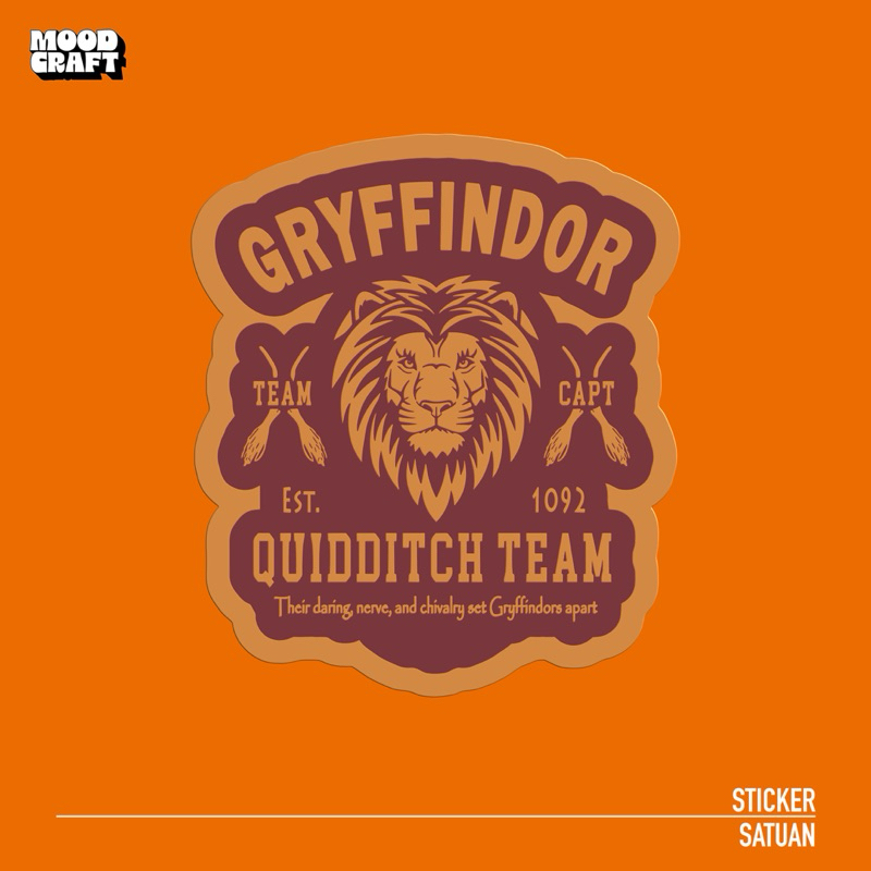 Jual Harry Potter Gryffindor - Vinyl Sticker | SS - 049 | Shopee Indonesia