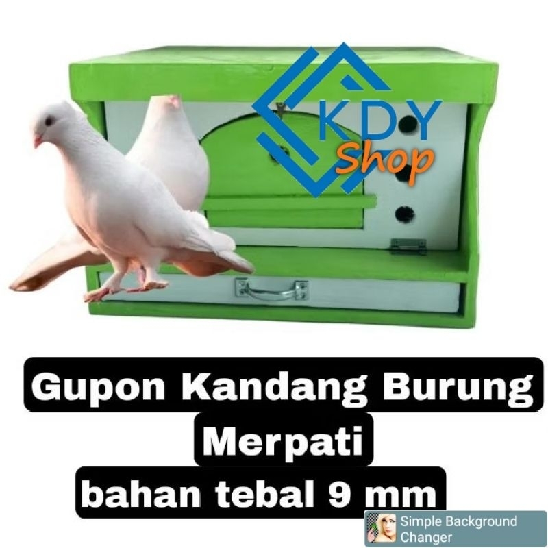 Jual GUPON KANDANG BURUNG MERPATI/ DARA 40X35X25 | Shopee Indonesia