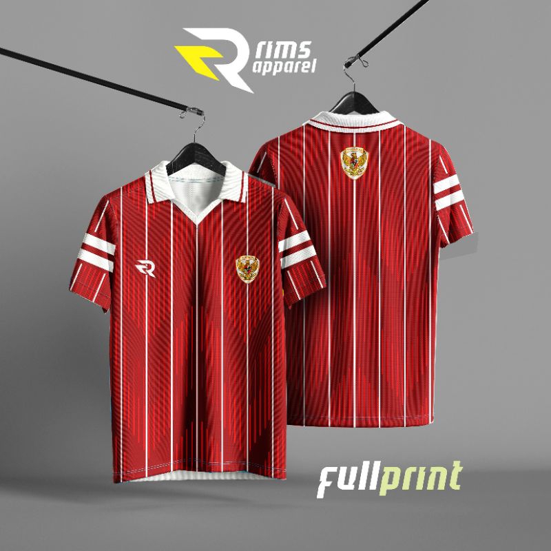 Jual JERSEY TIMNAS INDONESIA FANTASY / RETRO VINTAGE / Jersey timnas ...