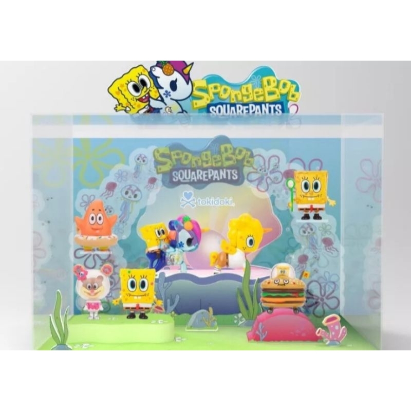 Jual TOKIDOKI X SPONGEBOB SQUAREPANTS SEALED JAPAN | Shopee Indonesia