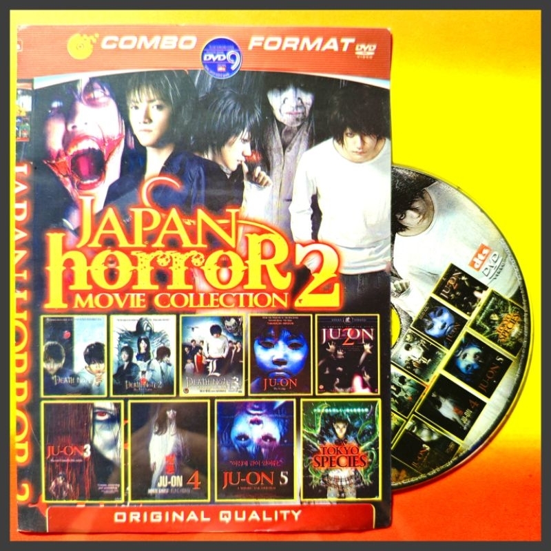 Jual Kaset Film Japan Koleksi Horor Jepang Vol. 2 Campuran Terbaik isi 8 Judul Teks Indonesia ...