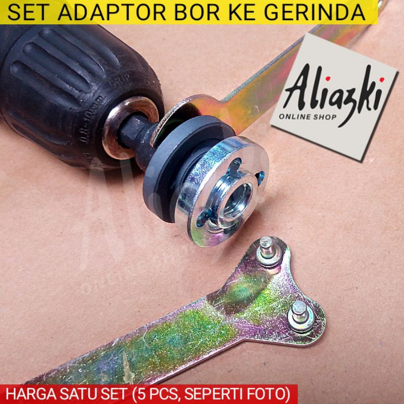 Jual SET ADAPTER BOR KE GERINDA - ADAPTOR MATA BOR MENJADI GERENDA ...